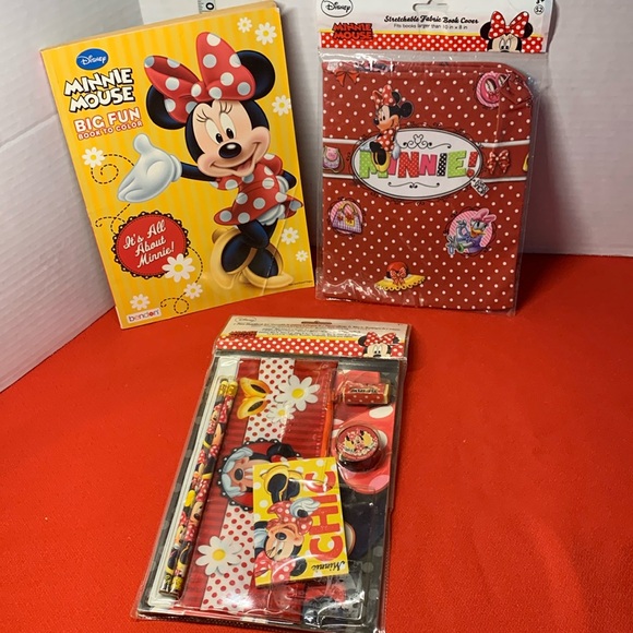 Disney | Office | Disney Minnie Mouse School Supplies Lot | Poshmark